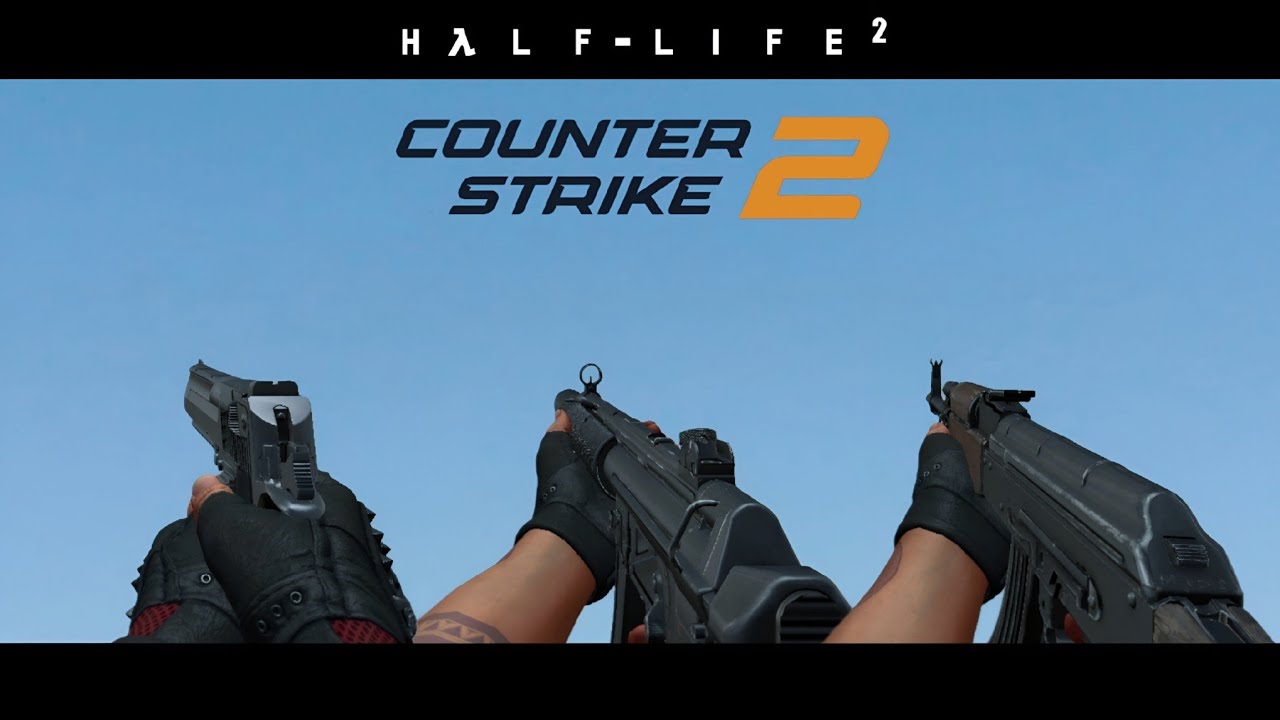 CS2 WEAPONS PACK FOR HALF LIFE 2 - YouTube