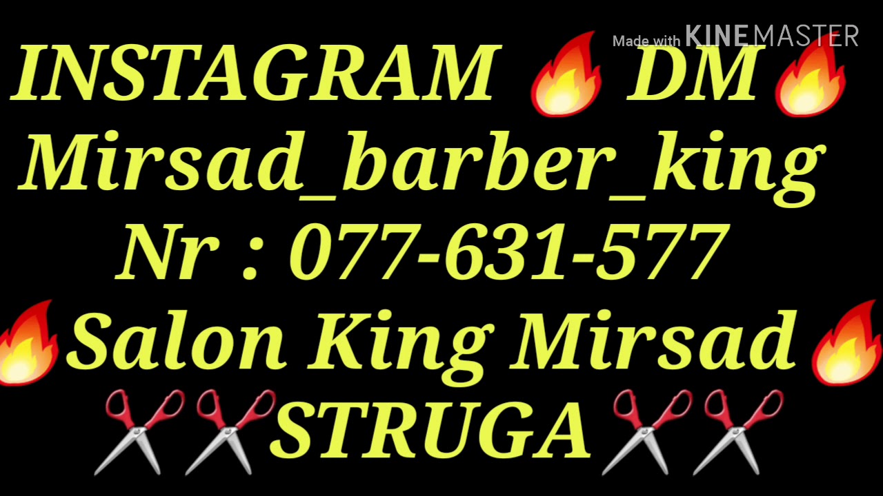 Mirsad barber king Struga 🔥🔥🔥 ️ ️ ️ - YouTube
