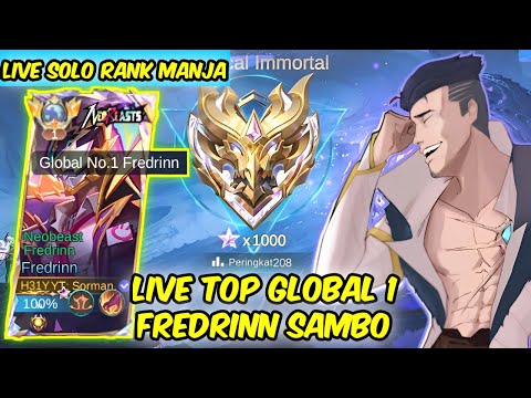 (LIVE) TOP GLOBAL 1 FREDRINN RANK MANJA BERBURU WS!!