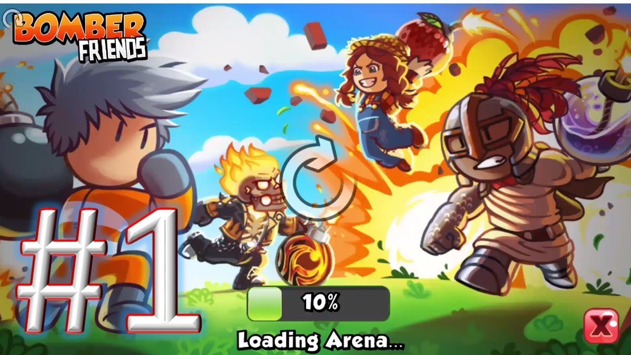 Bomber Friends Mutliplayer gameplay walkthrough 1 android & ios - YouTube