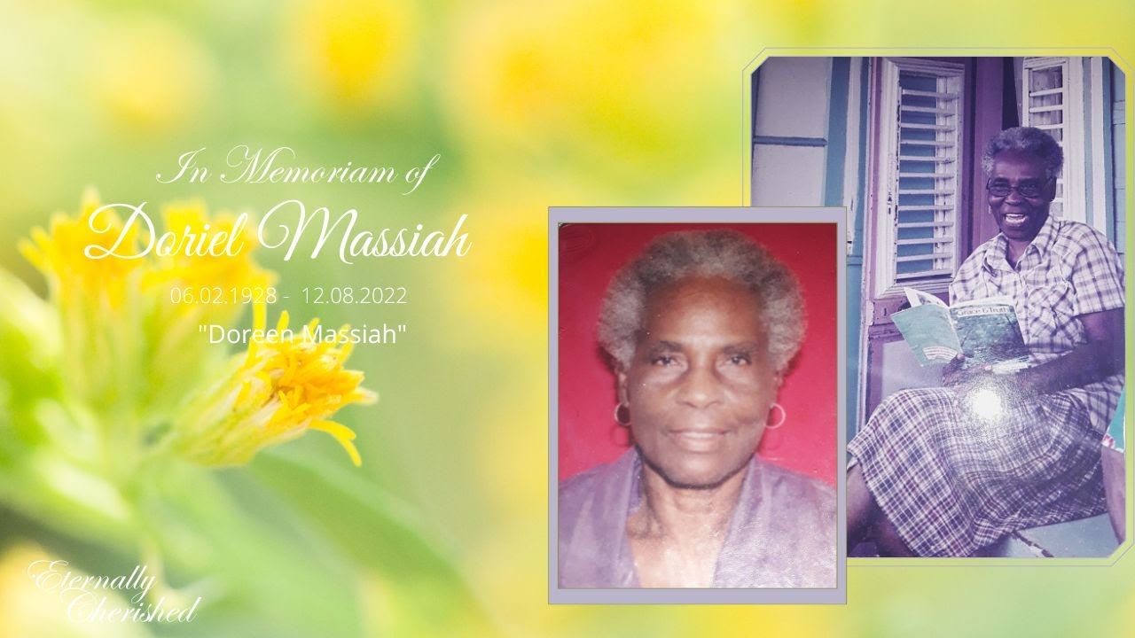 IN MEMORIAM OF DORIEL MASSIAH - YouTube