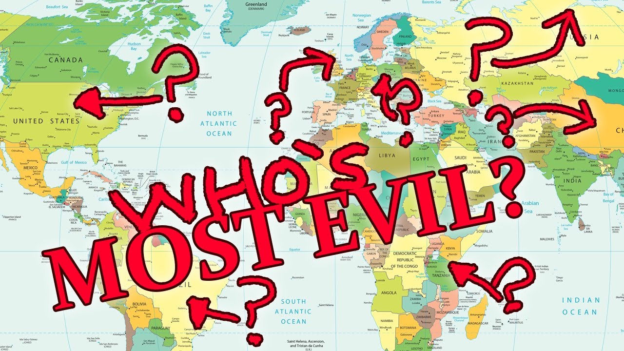 Which Country is the Most Evil? - YouTube