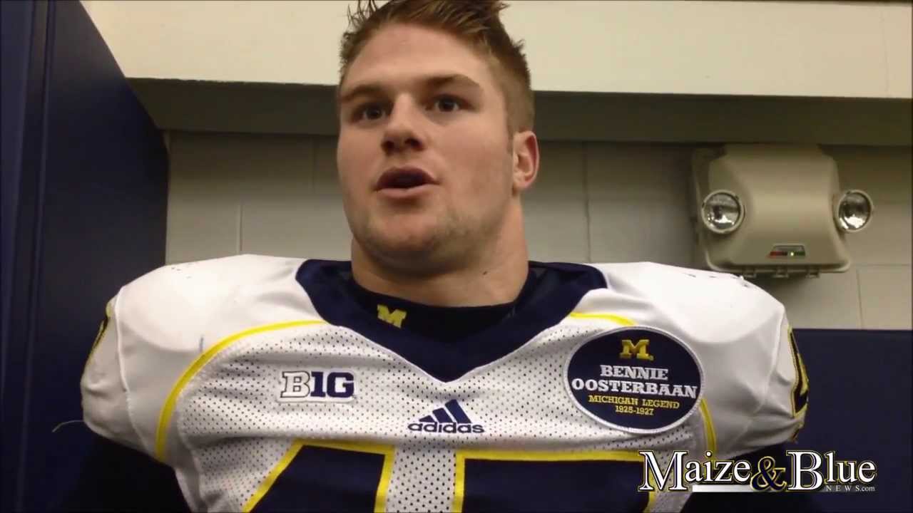 Jake Ryan talks OSU, young linebackers - YouTube