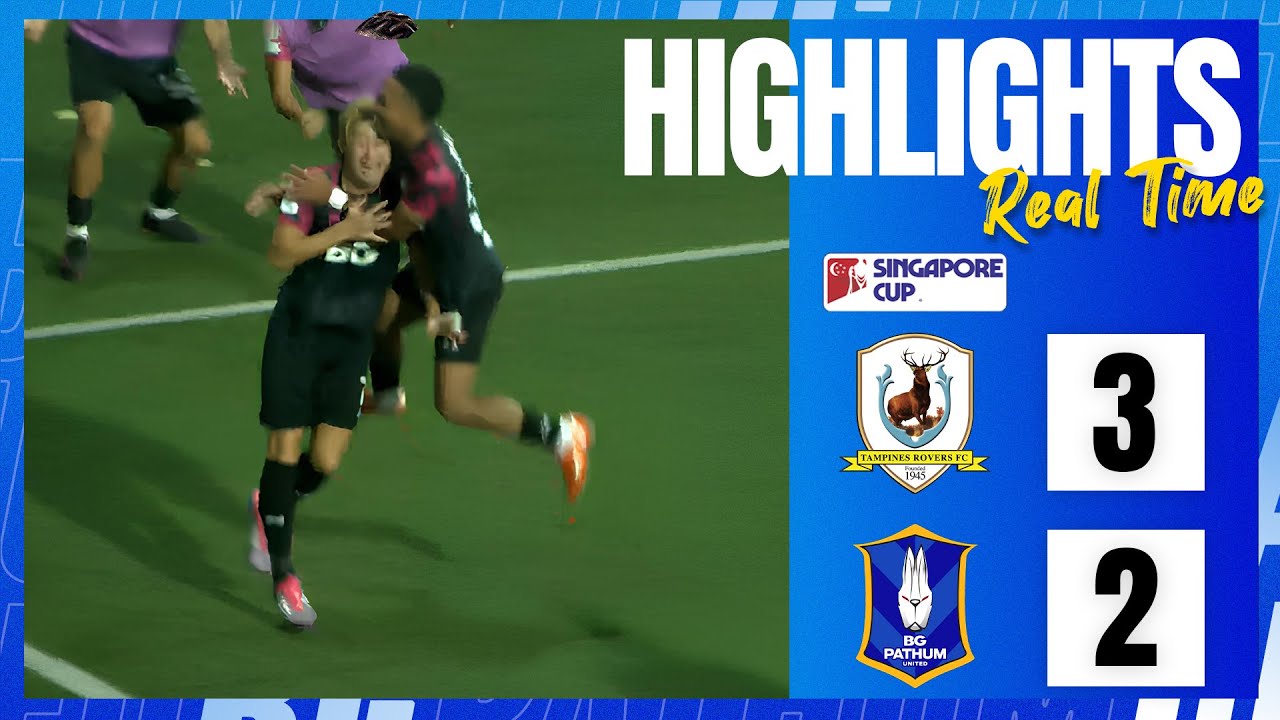 BG GOAL : BG Tampines Rovers 3-2 BG Pathum United | REAL TIME SCORE ...