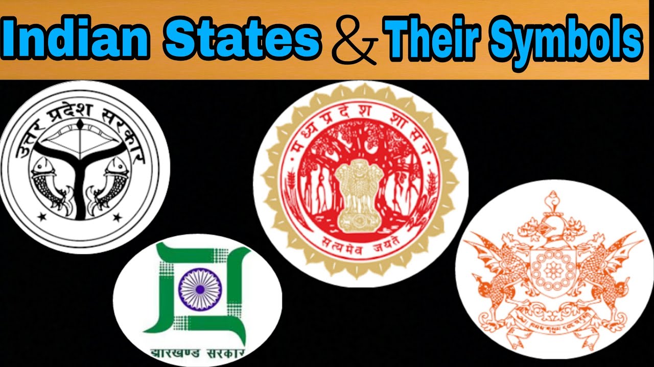 भारत के राज्य और उनके राज्य प्रतीक | Indian states & their Symbols ...