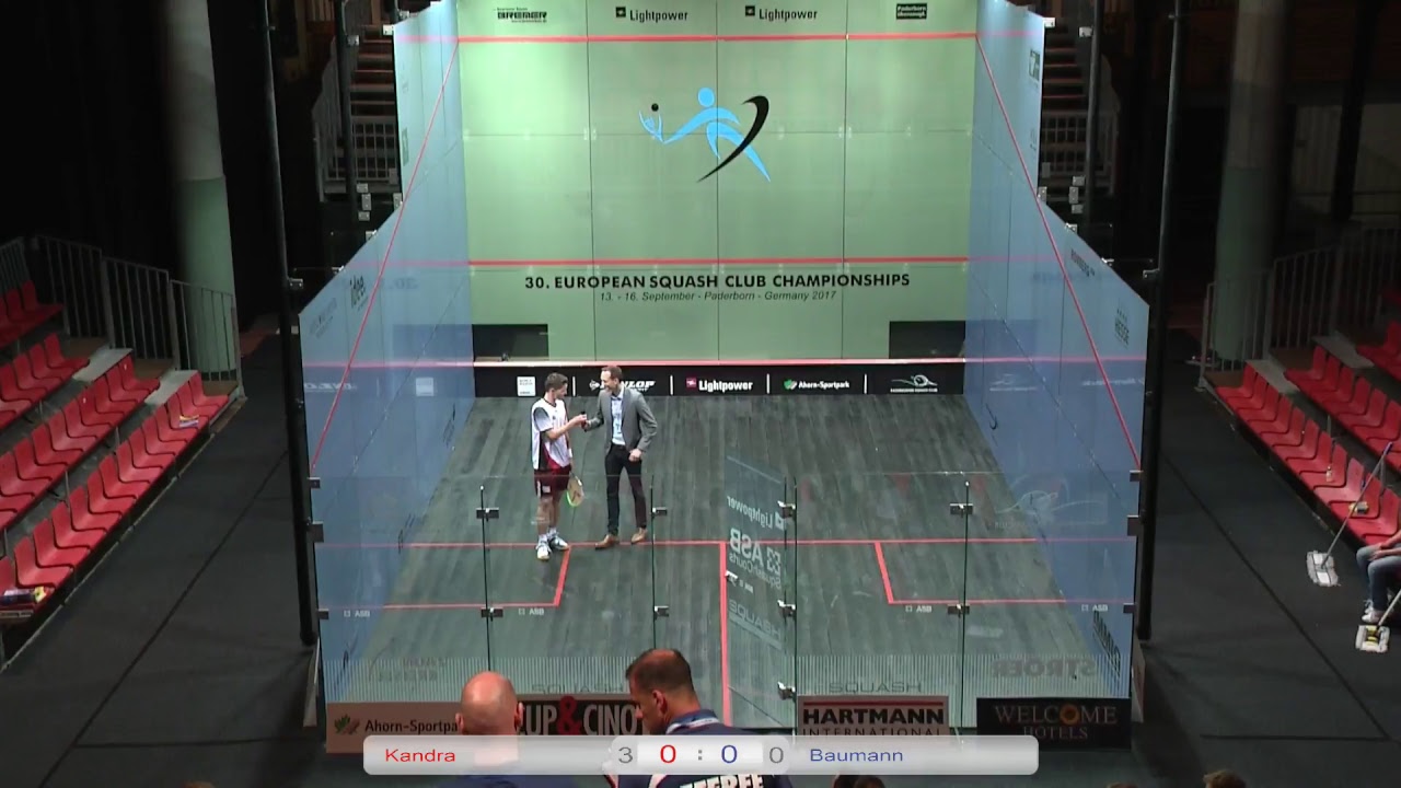 30. ECC Paderborn 2017 Raphael Kandra (Paderborner Squash Club) - Roger ...