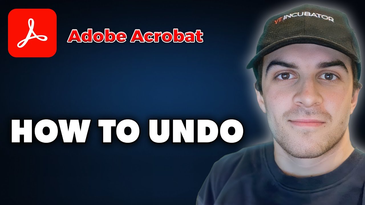 How to Undo on Adobe Acrobat (Full 2024 Guide) - YouTube