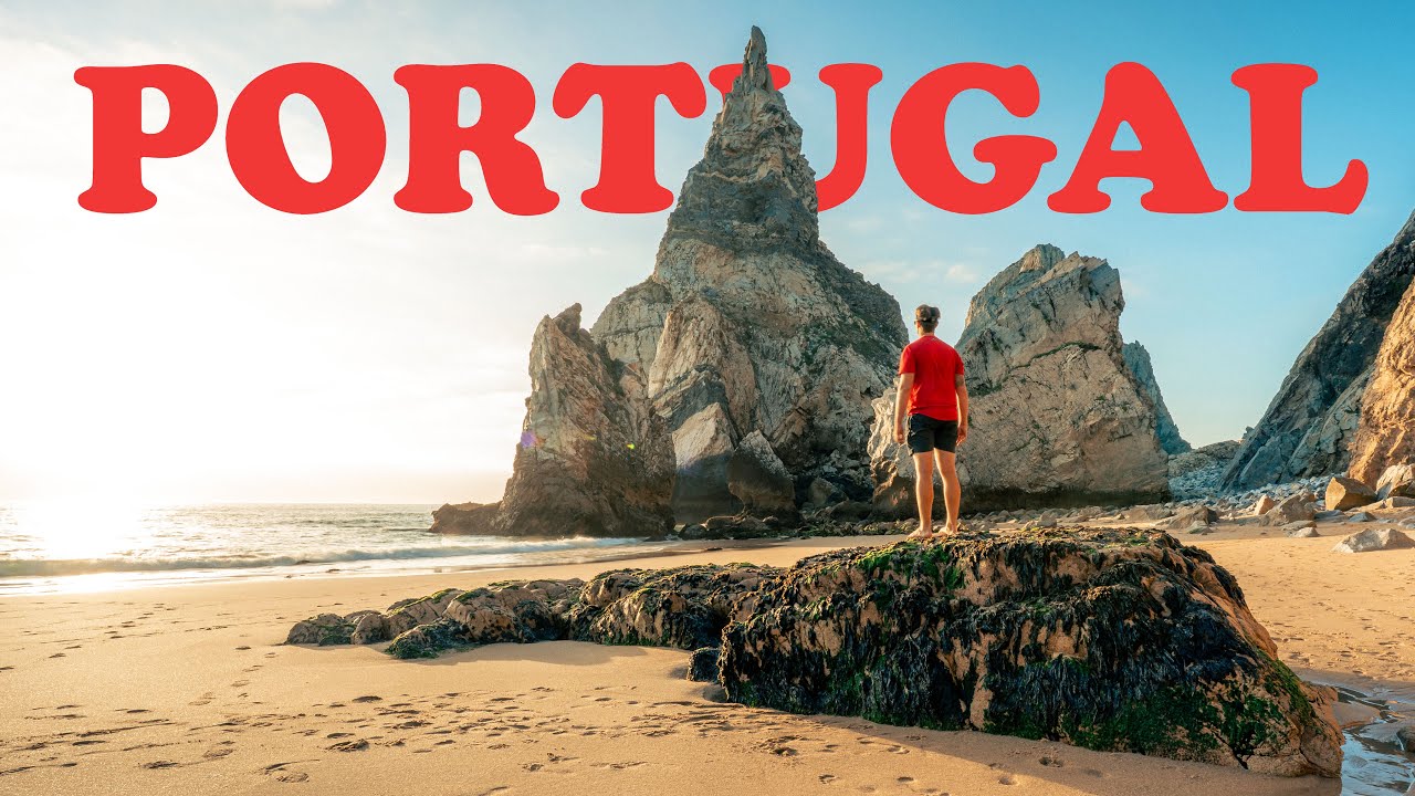 60 Minutes To Capture Portugal's Most Beautiful Beach - YouTube