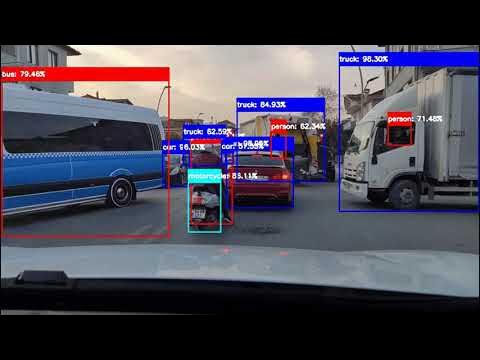 Object Detection Algorithm (yolov4)-Sakarya Traffic - YouTube