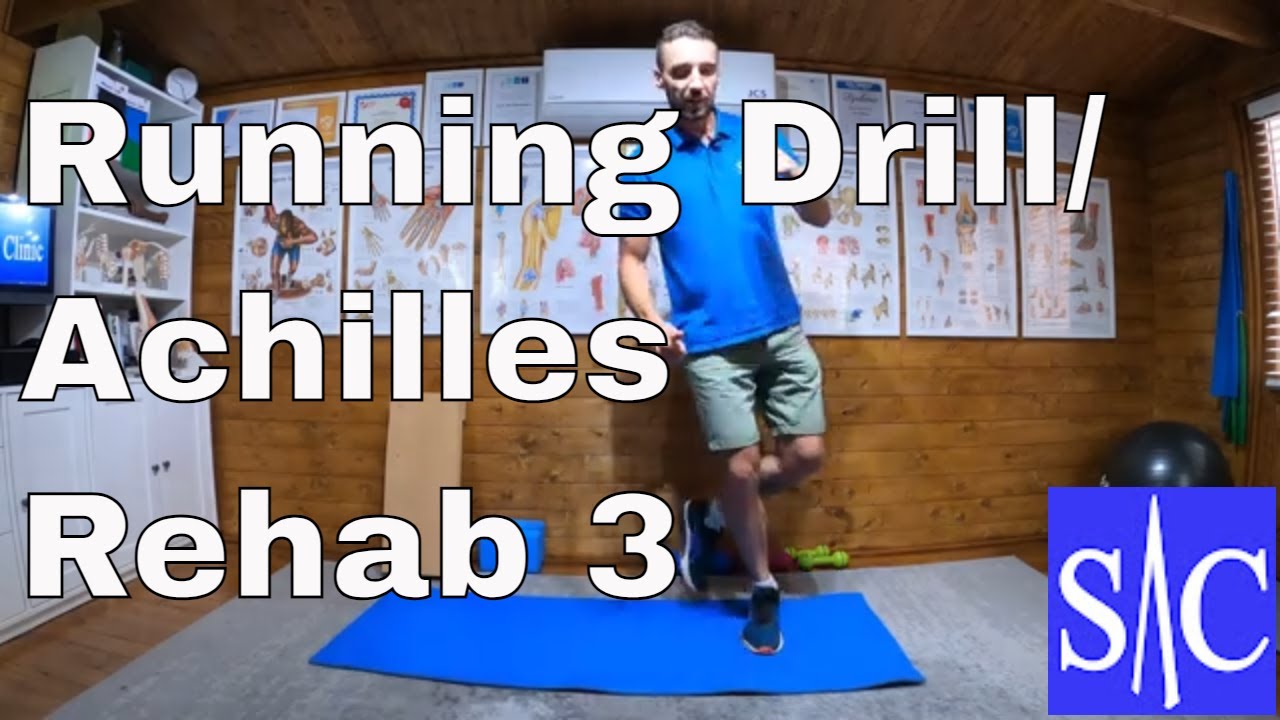 Running Drill Exercises and Achilles Rehab 3 - YouTube