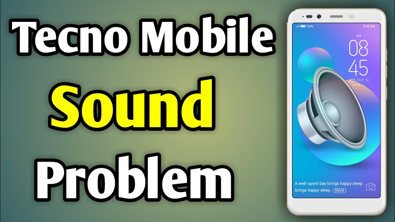 Tecno Mobile Me Sound Problem | Sound Problem In Tecno Mobile | Fix ...