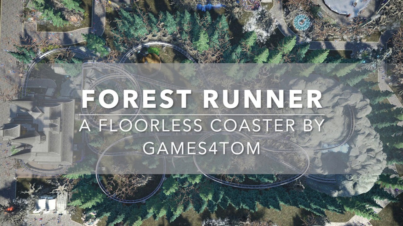 FOREST RUNNER a Floorless Coaster - YouTube