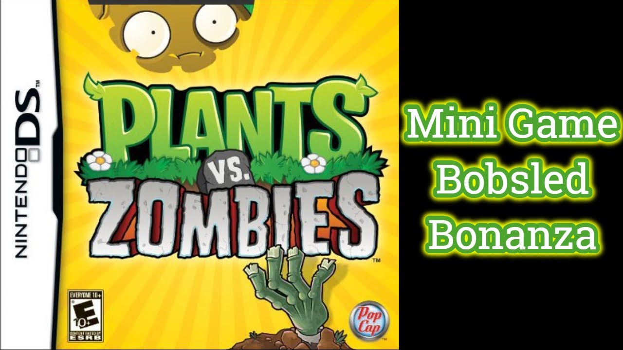 Plants vs. Zombies DS | Mini Game - Bobsled Bonanza | Part 13 - YouTube