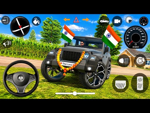 Modified Mahindra Thar Car Games: Indian Cars (Gadi Wala Game) - Car Game Android Gameplay 2026
