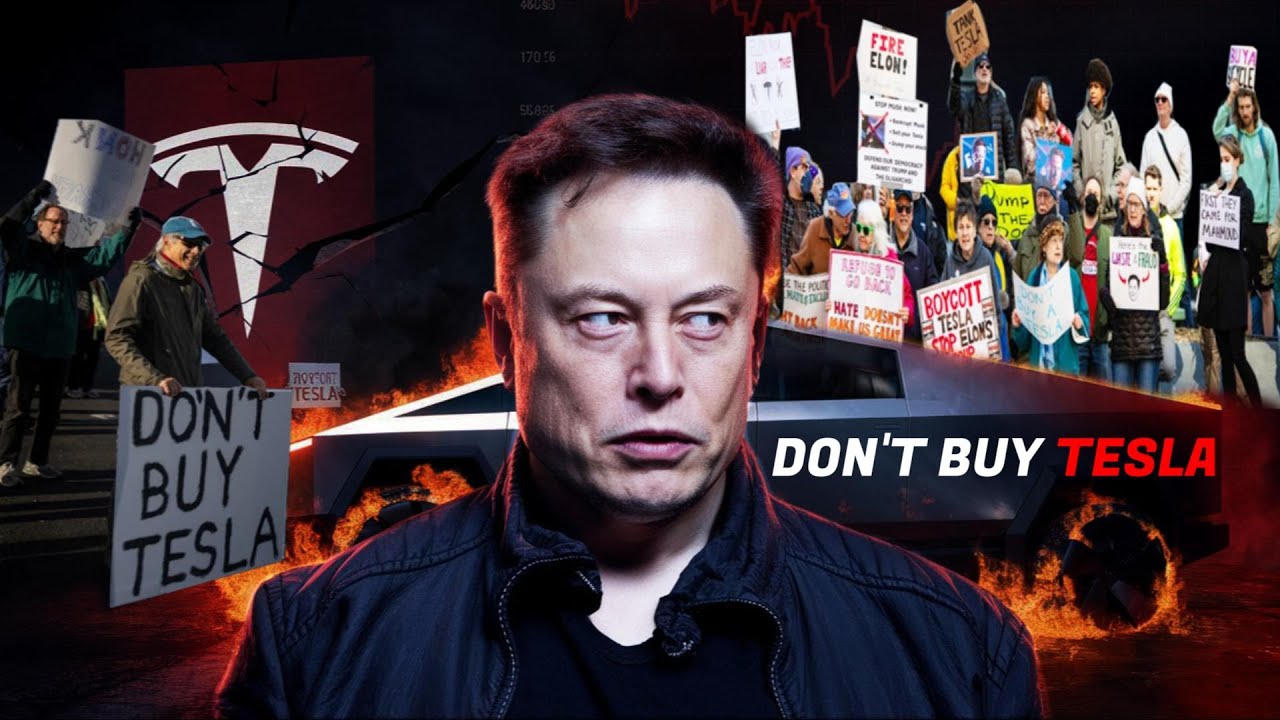 Tesla’s Downfall: Boycotts, Cybertruck Fires & Musk’s Political Fallout ...