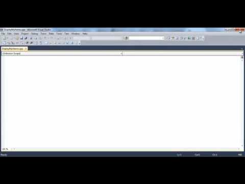 1 building first cpp program - YouTube