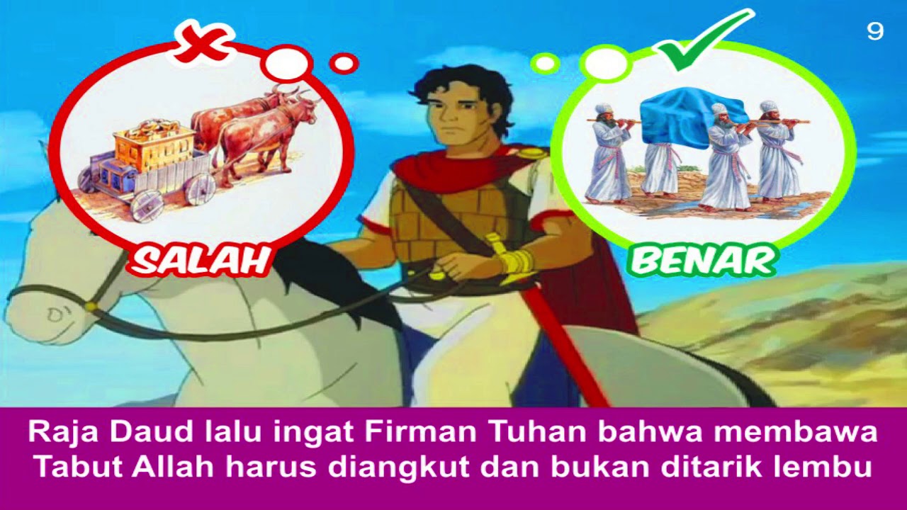 Cerita RAJA DAUD MEMINDAHKAN TABUT ALLAH KE ISRAEL | Kisah Obed Edom ...