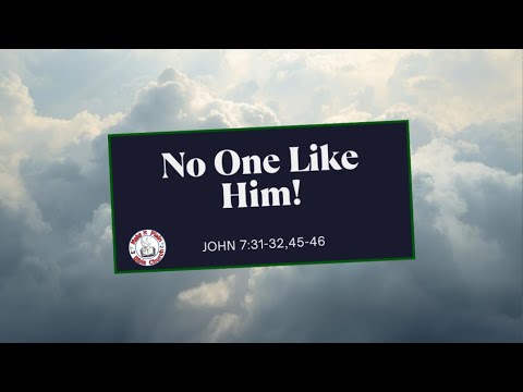 No one like Him - YouTube