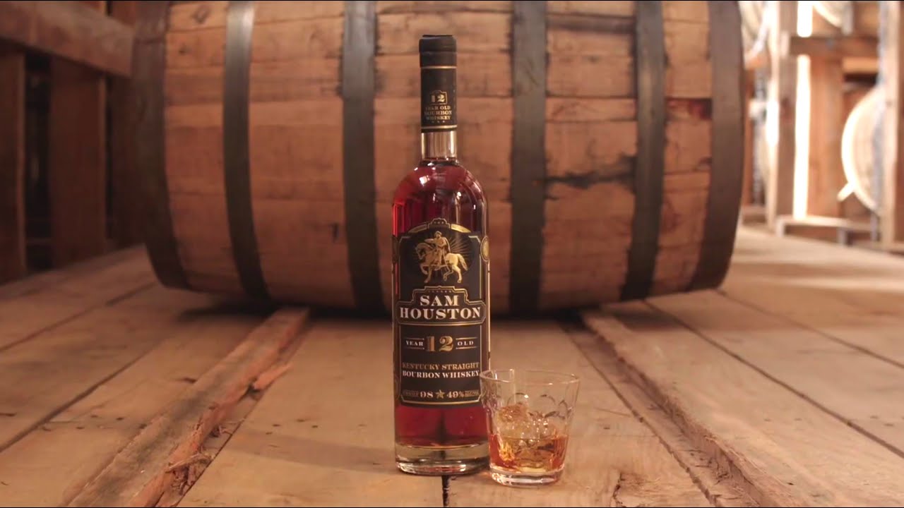 Sam Houston 12 Year Old Bourbon Whiskey - Release No.2 - YouTube