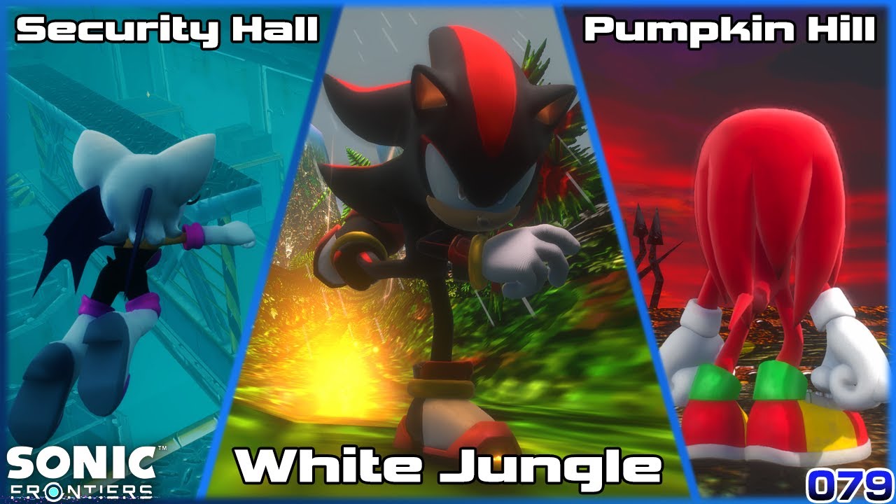 Three SA2 stages in Sonic Frontiers - YouTube
