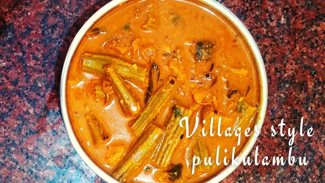 Puli Kulambu recipe in Tamil/Puli kuzhambu in Tamil/kathirikai ...