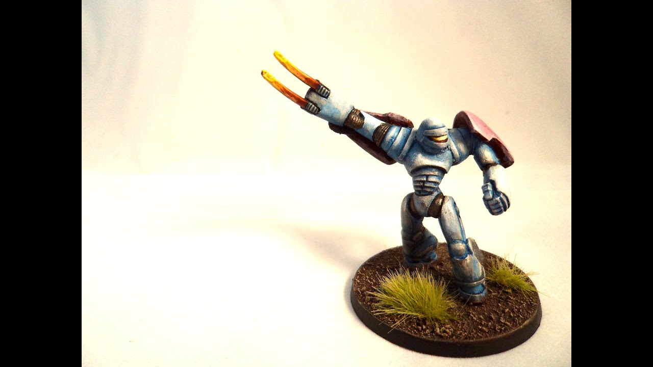 How to base Miniatures - YouTube