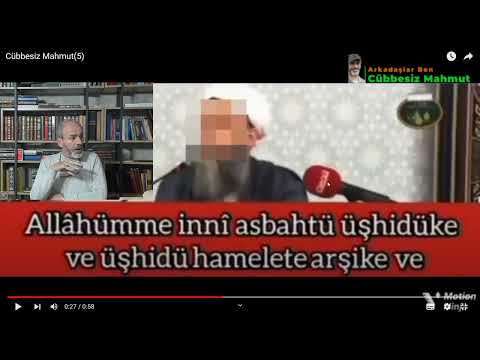 Cübbeliden yeni palavra Allah ve Resulüne iftira atma yarışında lider 4/2 cehennemde vücut olur mu?