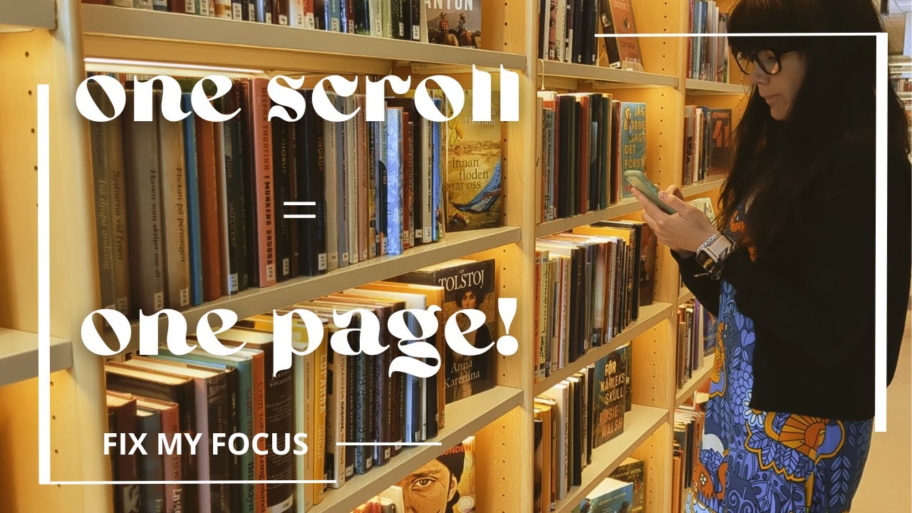 Reading a page 📄 for every time I unlock my phone 📲 - YouTube