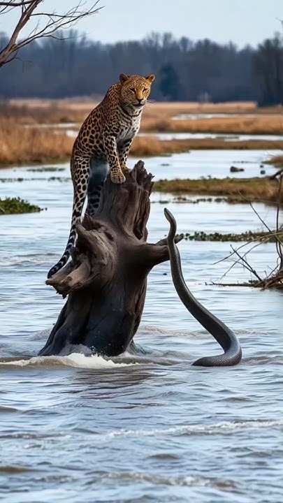 Leopard vs Python Showdown: Epic Wildlife Encounter Caught on Camera ...