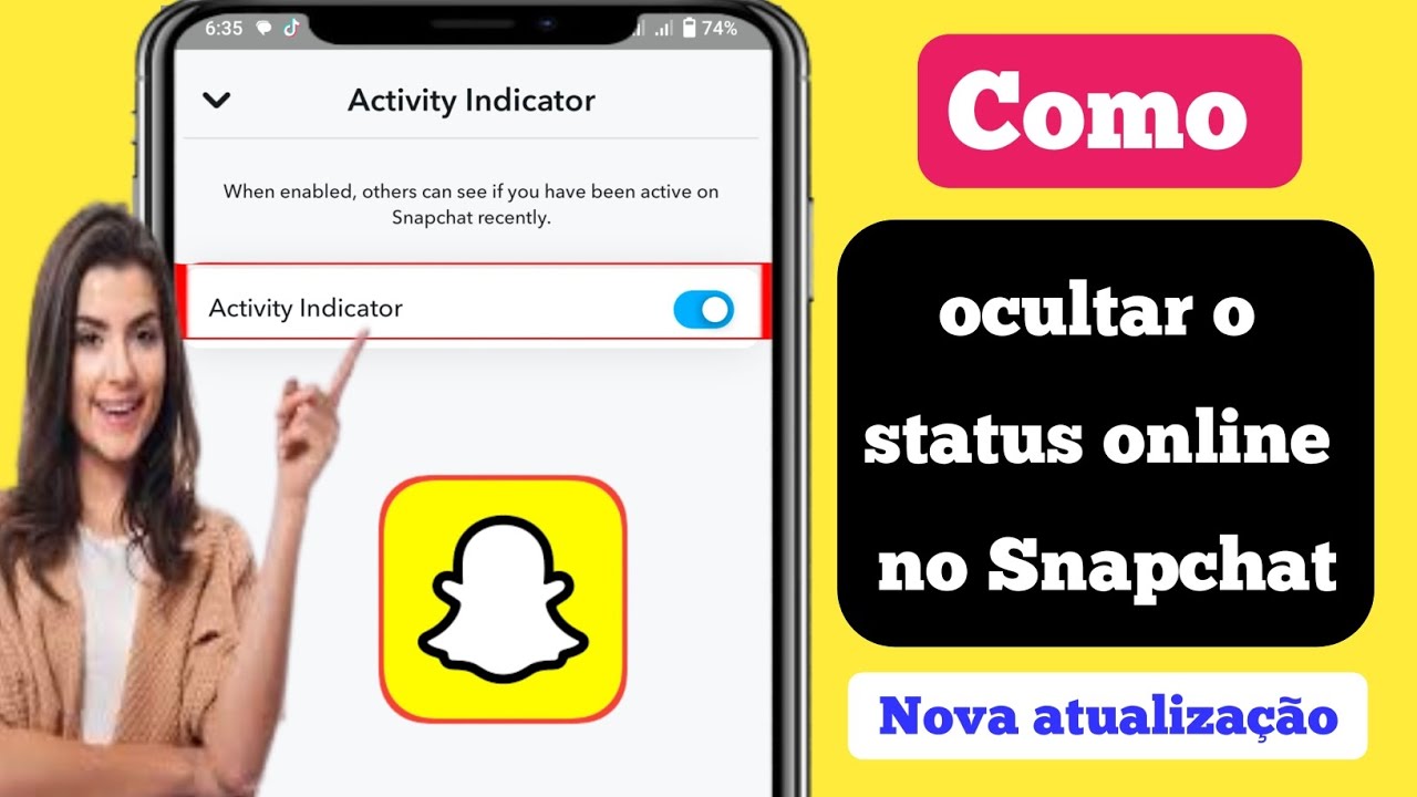 Como ocultar o status online no Snapchat. Como desativar o status ...