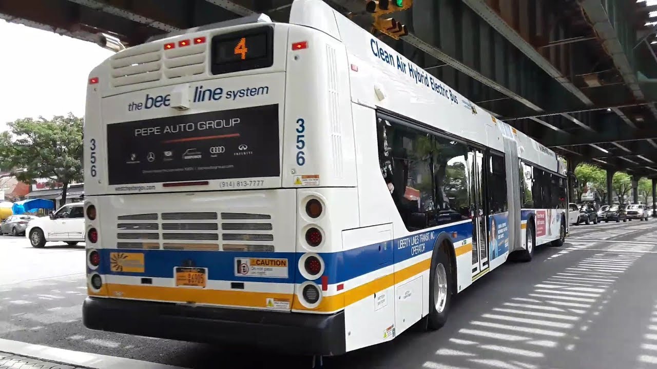 Bee-Line: 2019 New Flyer XDE60's [356]/[367] W4/W20 buses - YouTube