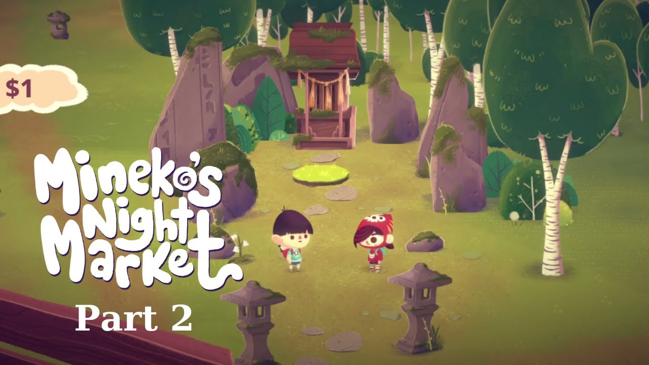 Mineko's Night Market Part 2: Birch Forest Playthrough - YouTube