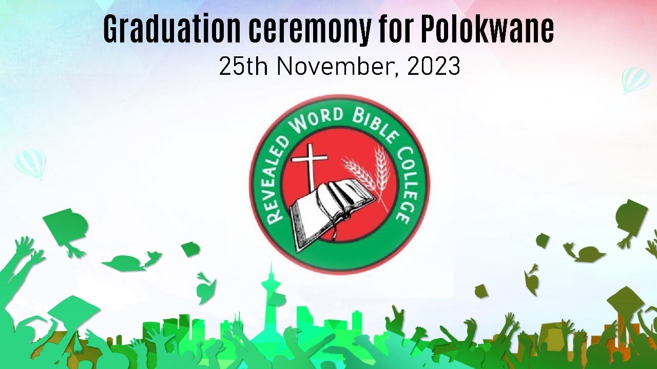 Graduation ceremony for Polokwane RWBC - YouTube