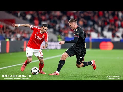 BENFICA-BOLOGNA 0-0 - Radiocronaca di Diego Carmignani (11/12/2024) Rai Radio 1