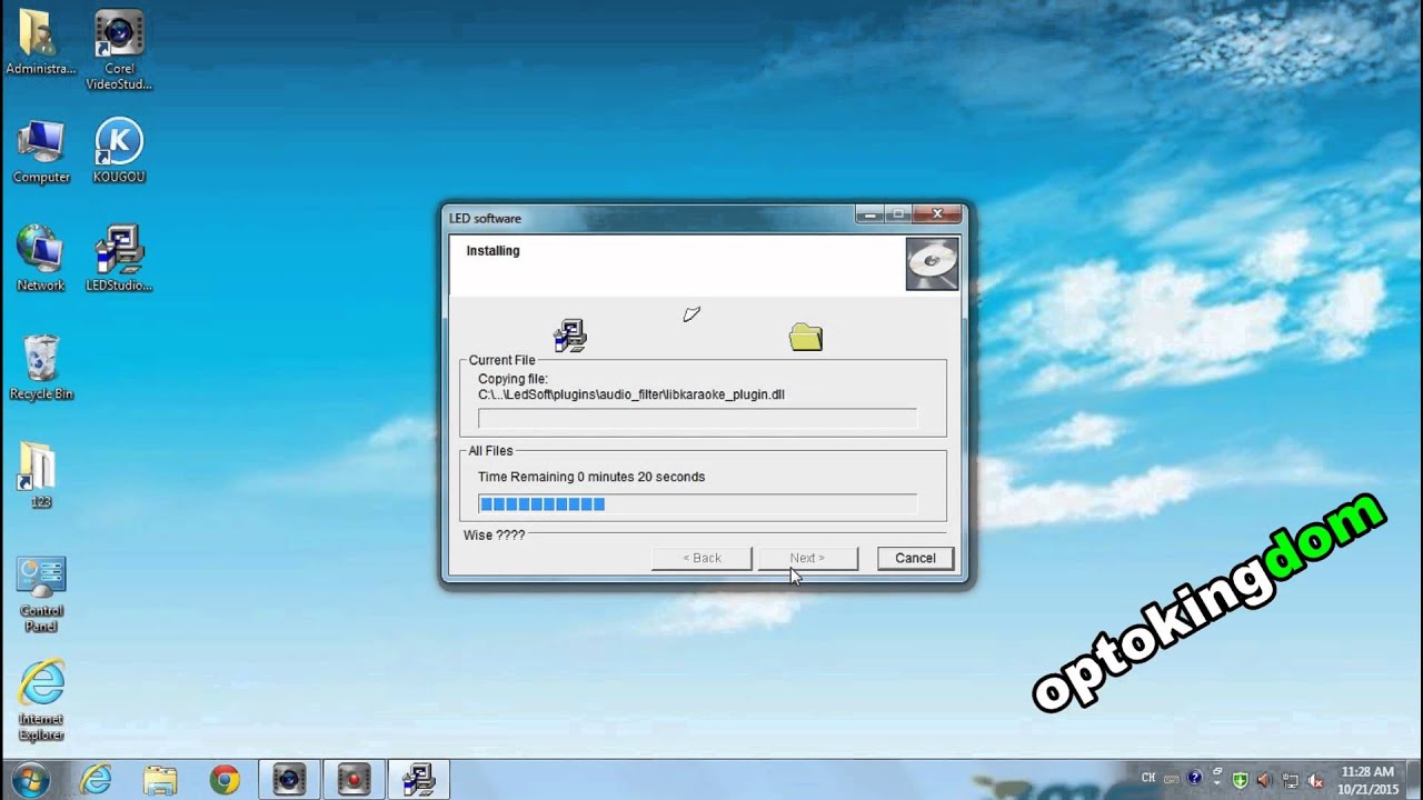 Linsn software setup - YouTube