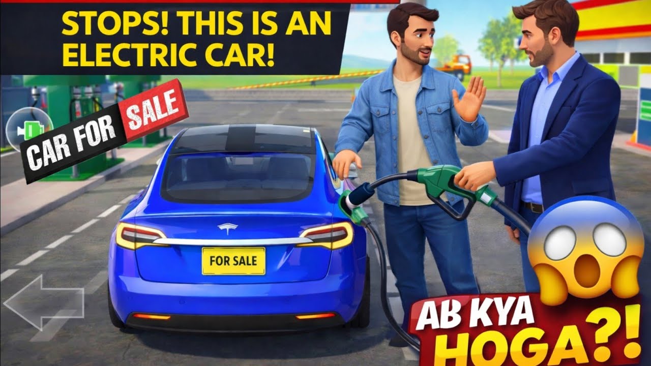 Electric Car Mein Petrol?! 😱 Ab Kya Hoga? | #gaming #automobile #tesla ...