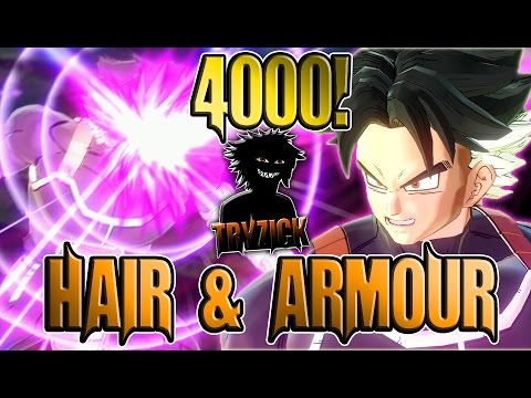 Dragonball Xenoverse 2 - 4000 Subscribers! Tryzick Hair & Armour Mod ...