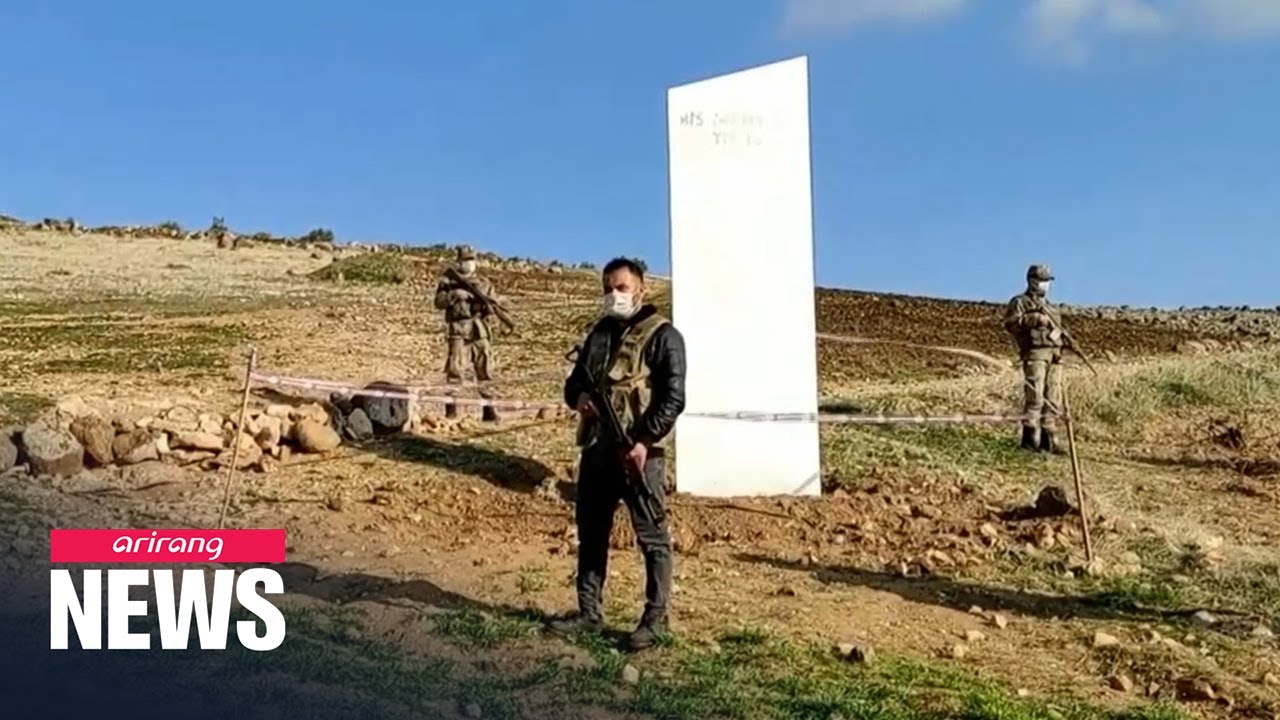 Mysterious monolith appears near ancient site in Turkey - YouTube