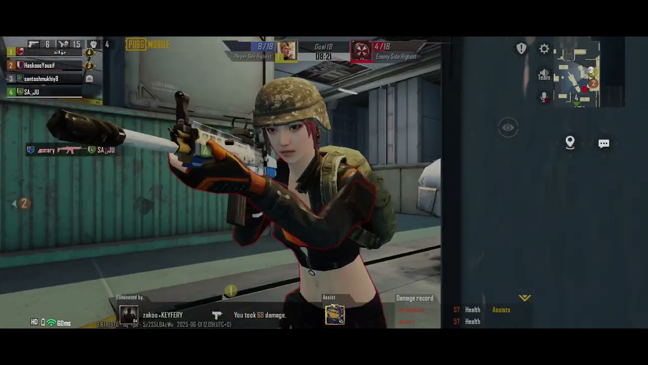 Alina 4 vs 4 - YouTube