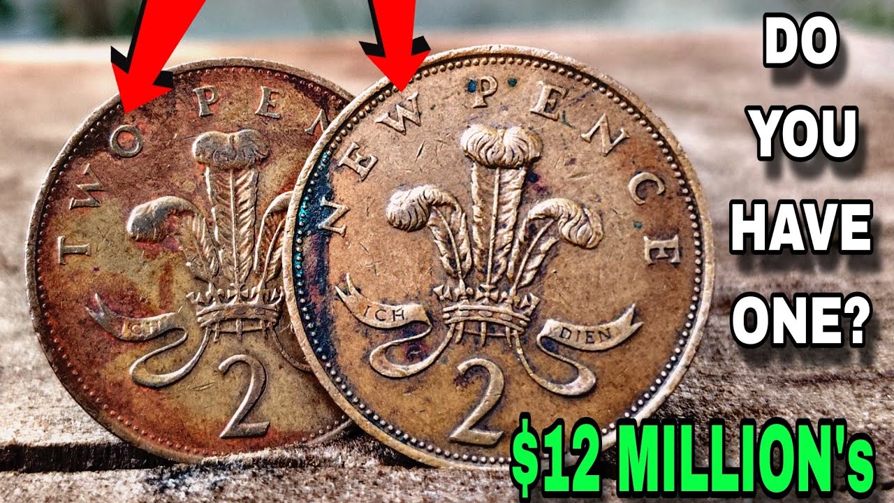 HOLY GRAIL UK TWO NEW PENCE THE TOP 10 VALUABLE UK 2 PENCE COINS WORTH ...