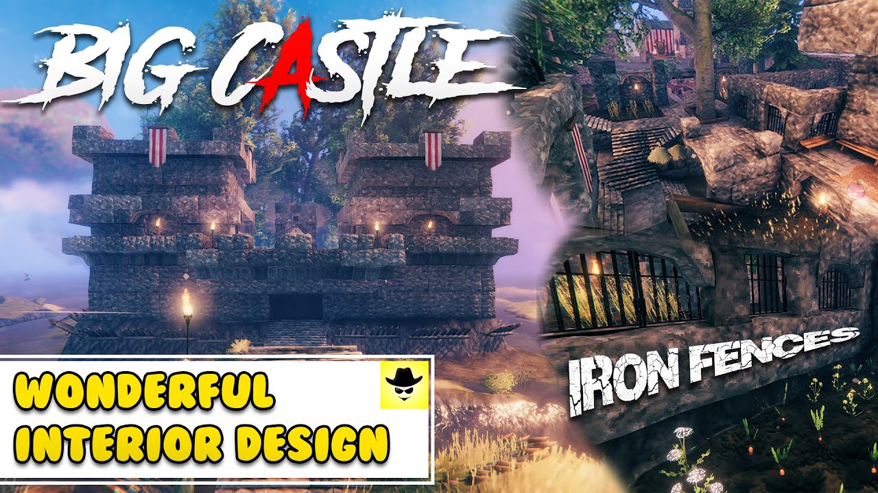 Big Castle - Wonderful Interior Design | Valheim - YouTube