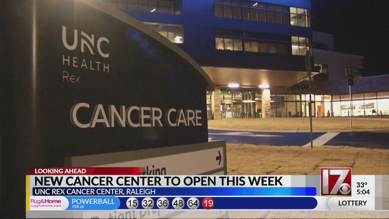 UNC REX opening new cancer center - YouTube