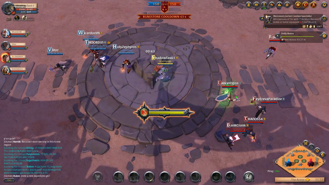 Albion Online grove keeper combo - YouTube