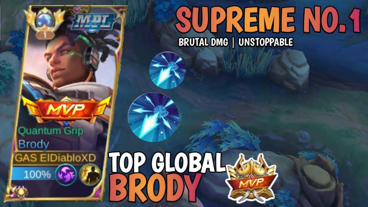 BRODY BEST BUILD 2023 || TOP GLOBAL BRODY GAMEPLAY || MOBILE LEGENDS ...