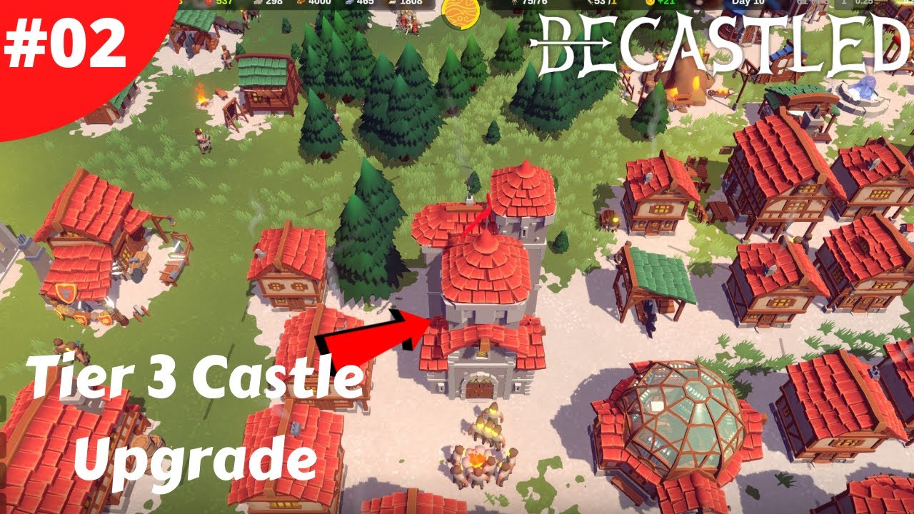 Becastled - Tier 3 Castle Upgrade - #02 - Season 3 - Lets play - YouTube