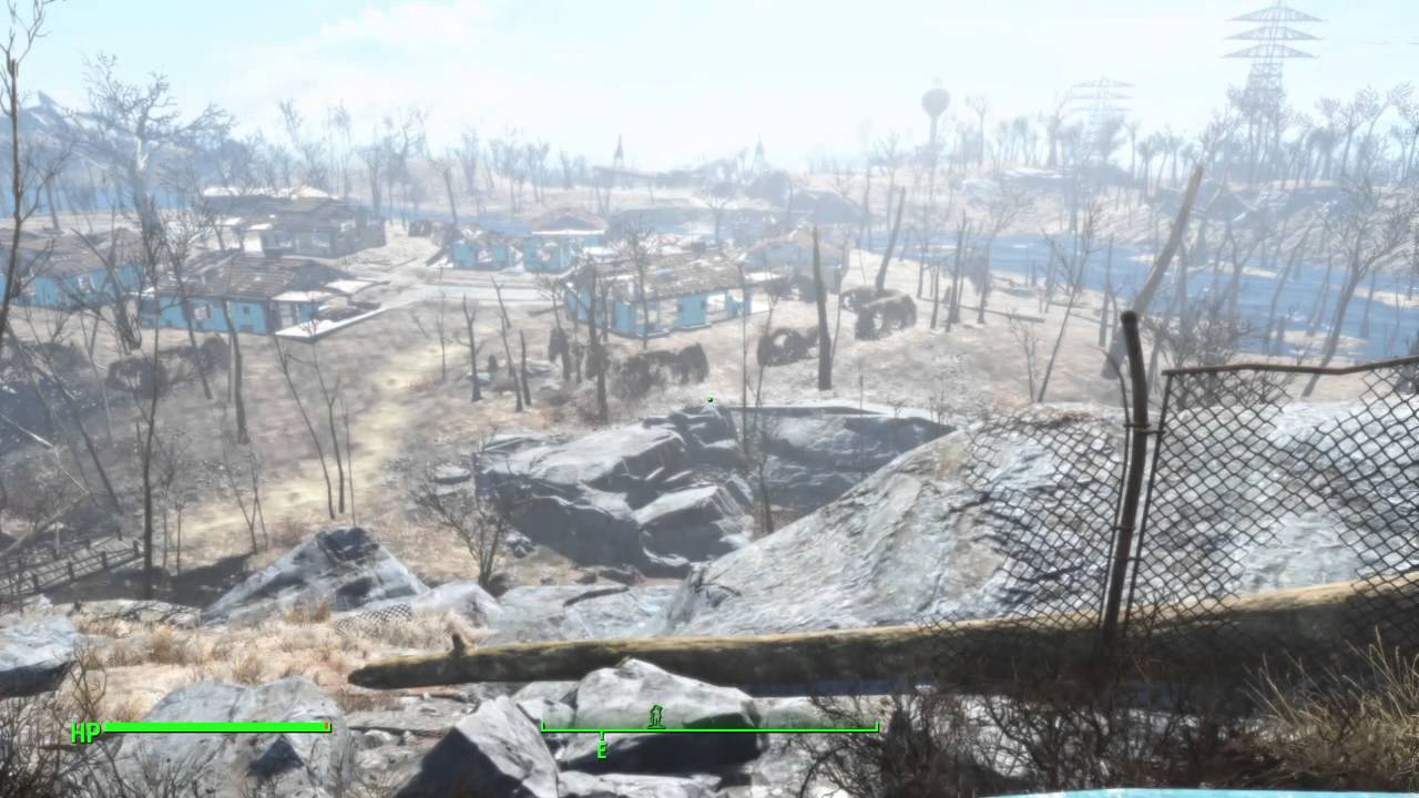 Fallout 4 Vault 101 epic first Time exiting after 250 years - YouTube