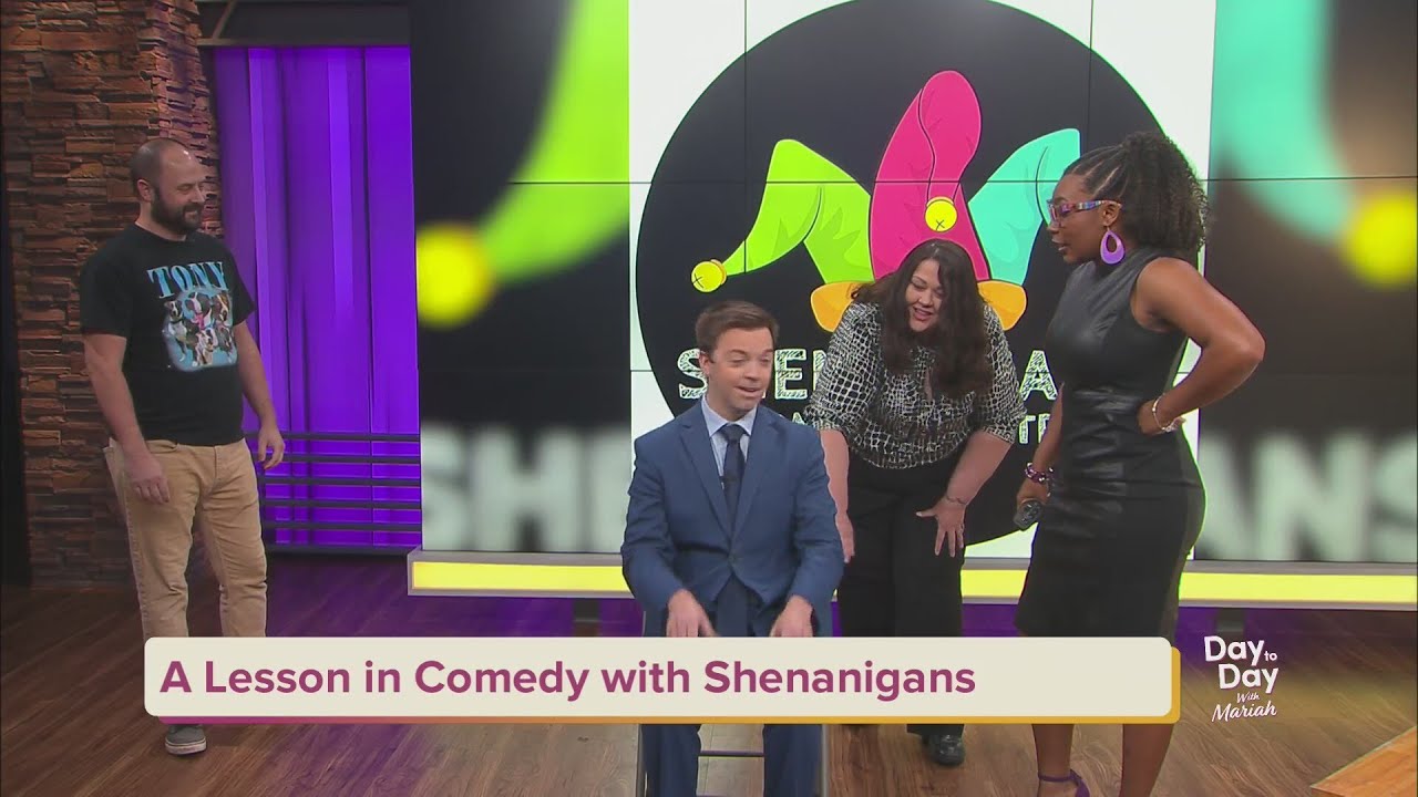 A Lesson in Comedy with Shenanigans Comedy Theatre | Day to Day with ...