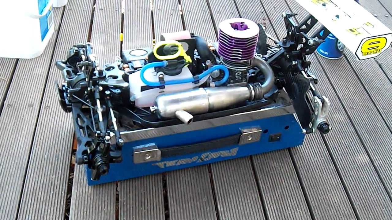 Novarossi P5xlt 25liters old with new tko ceramic bearings - YouTube