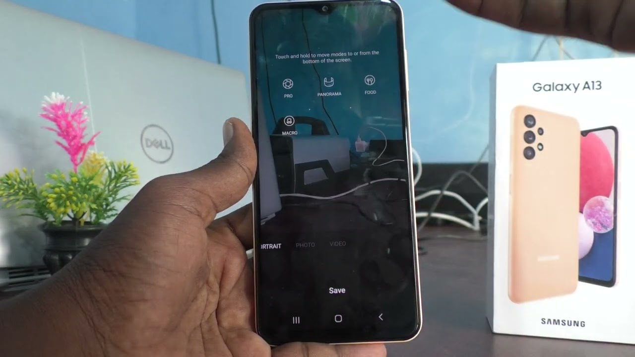 How to edit camera modes in Samsung Galaxy A13 - YouTube