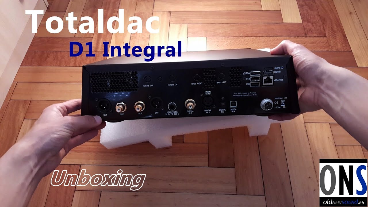 TotalDac D1 Integral Unboxing en español - YouTube
